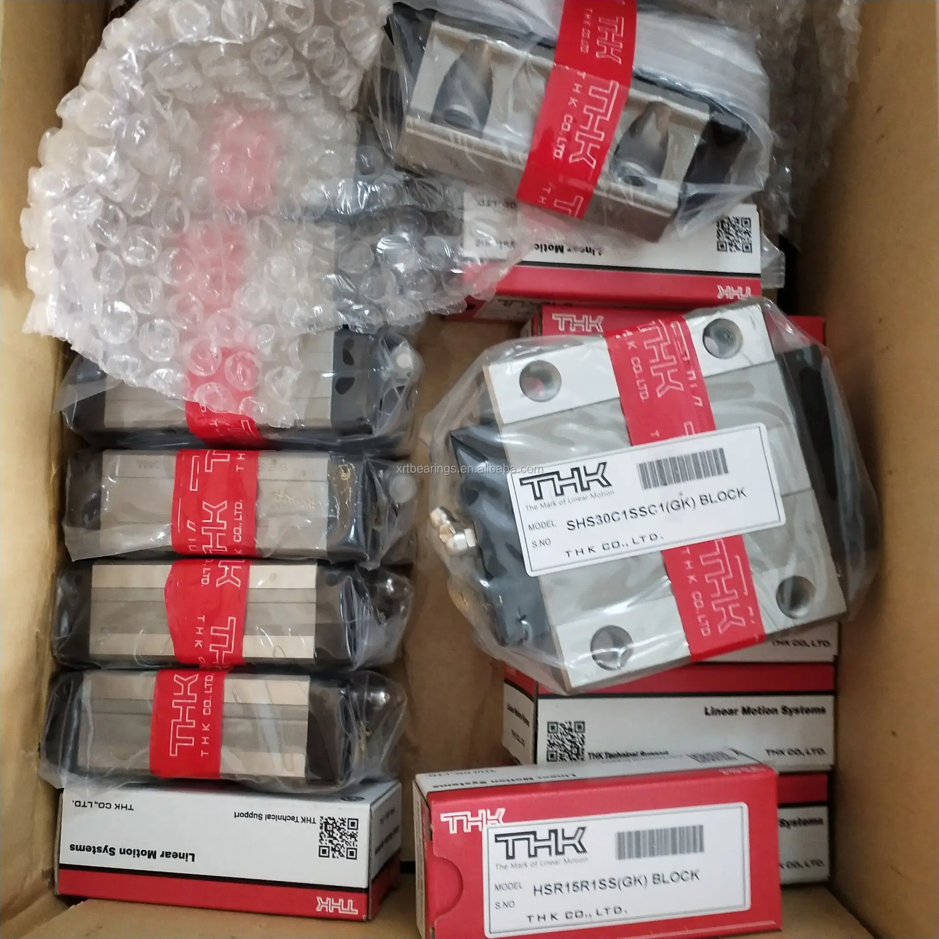 Thk Linear Motion Guide Rail Blocks Runner Sliders Shs30 Shs30lr1ss ...