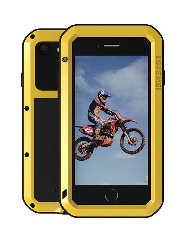 Love Mei Full Body Case For Iphone-se-3rd-gen (2022) Shockproof Rugged ...
