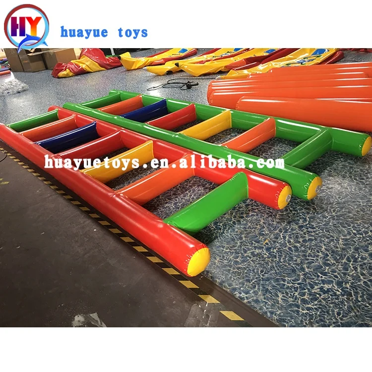 Outdoor Interactive Team Building Games - Inflatable Ladder