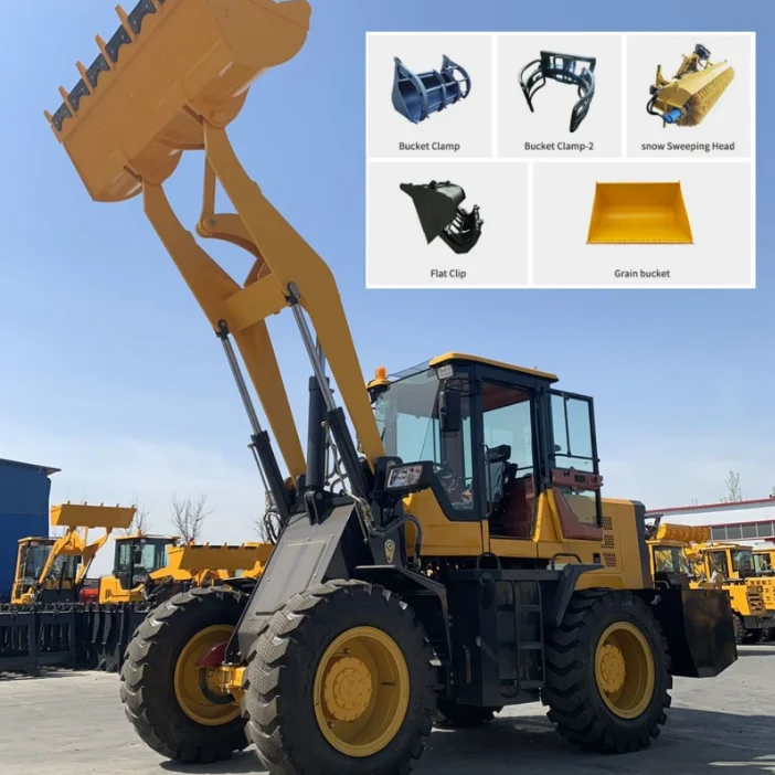 Front End Loader Tractor - Buy Purchase A Four-wheel Drive Agricultural ...