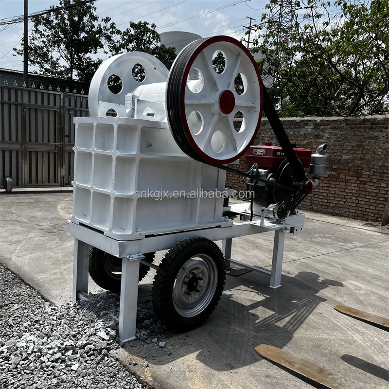 Hot Selling Ore Crusher diesel Engine Driven Portable Rock Crusher ...