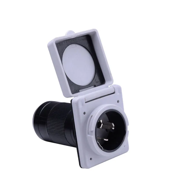 50 Amp Marine Power Inlet Male Inlet Power Socket Electric Inlet Box ...