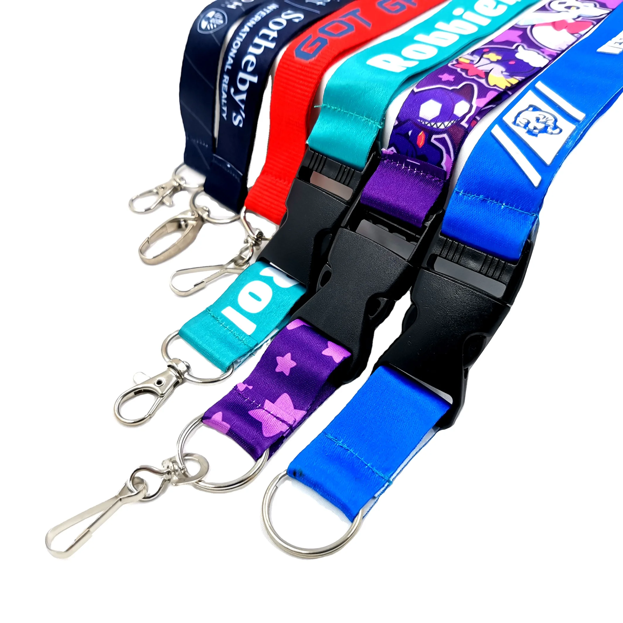 Customized Key Lanyard Nylon Personalized Creative Car Keyring Lanyard ...