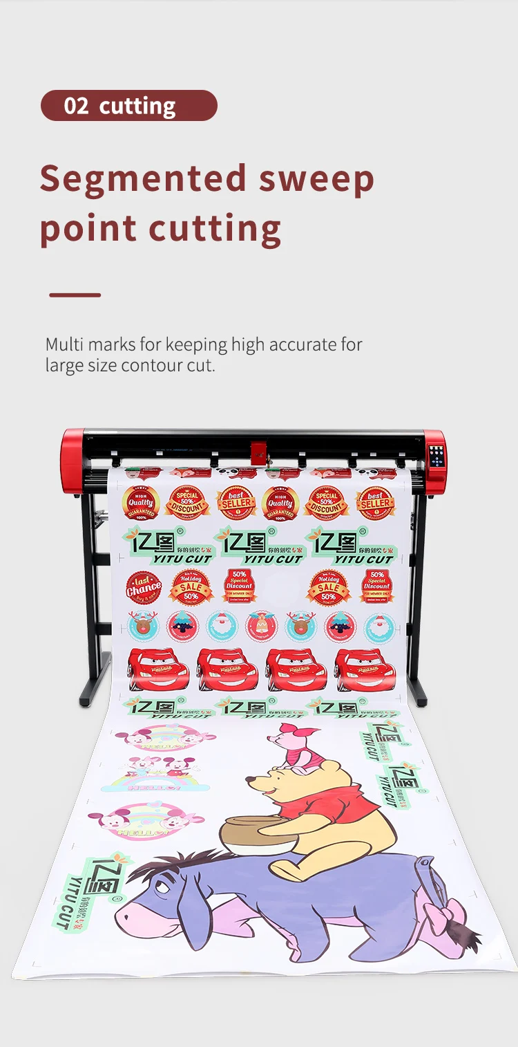 Skycut D48 Automatic Contour Cutting Vinyl Cutter Plotter Machine OEM