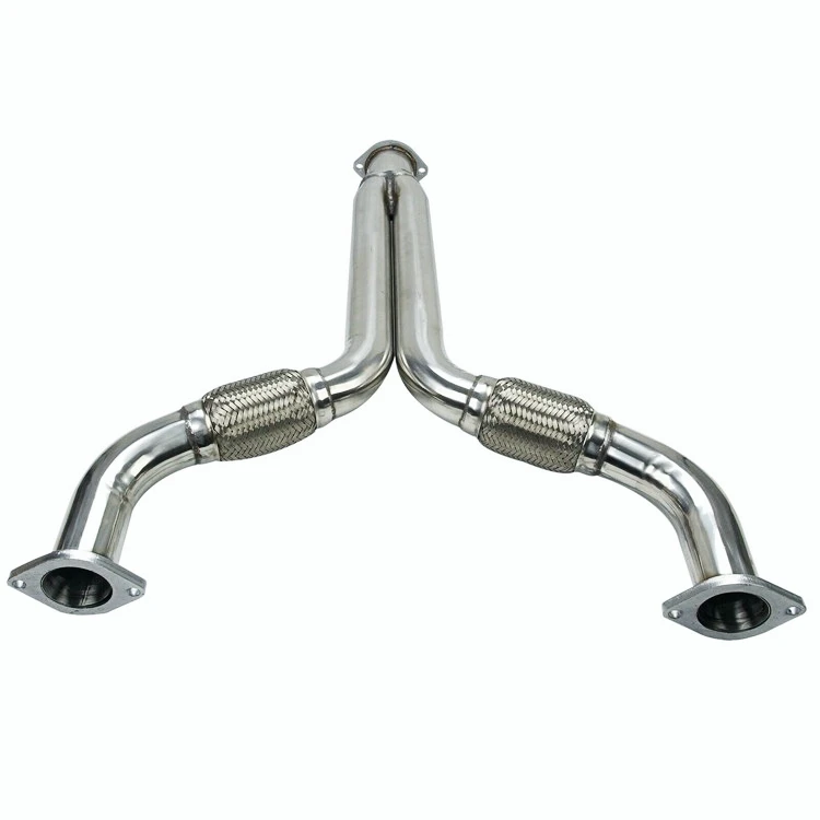 Stainless Steel Downpipe Y Pipe For Nissan 350z G35 04-05 06 07 T-304 ...