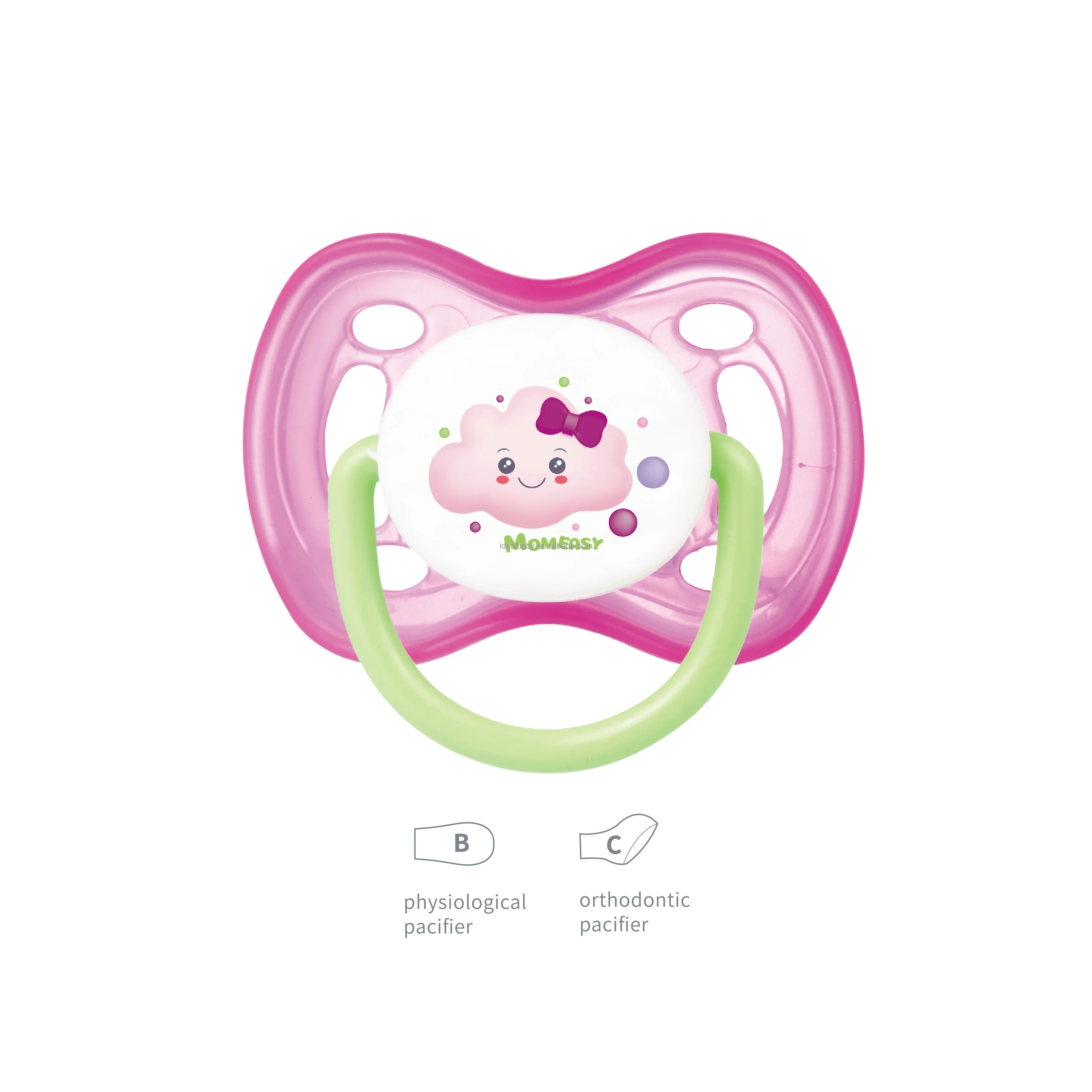 BPA Free Baby Pacifier - Night Pacifier with Glow in the Dark