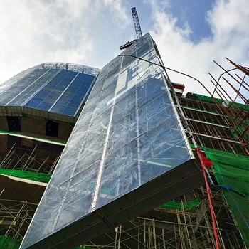 Self-climbing Scaffold System Platform Office Building Without Crane ...