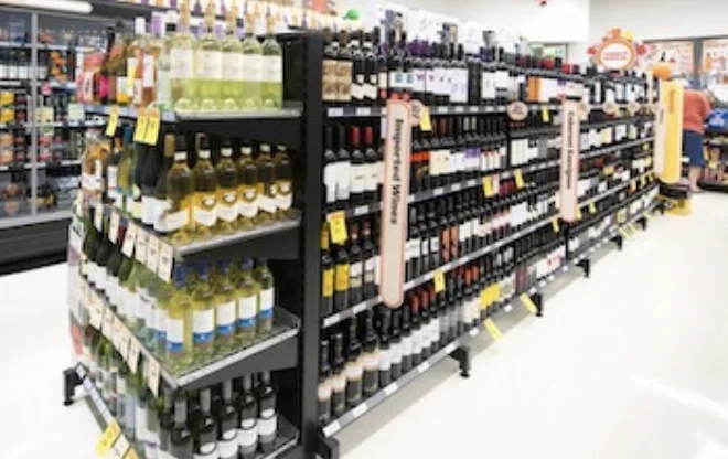 Australia IGA Outrigger Supermarket Shelving Liquor Retail Shelves ...