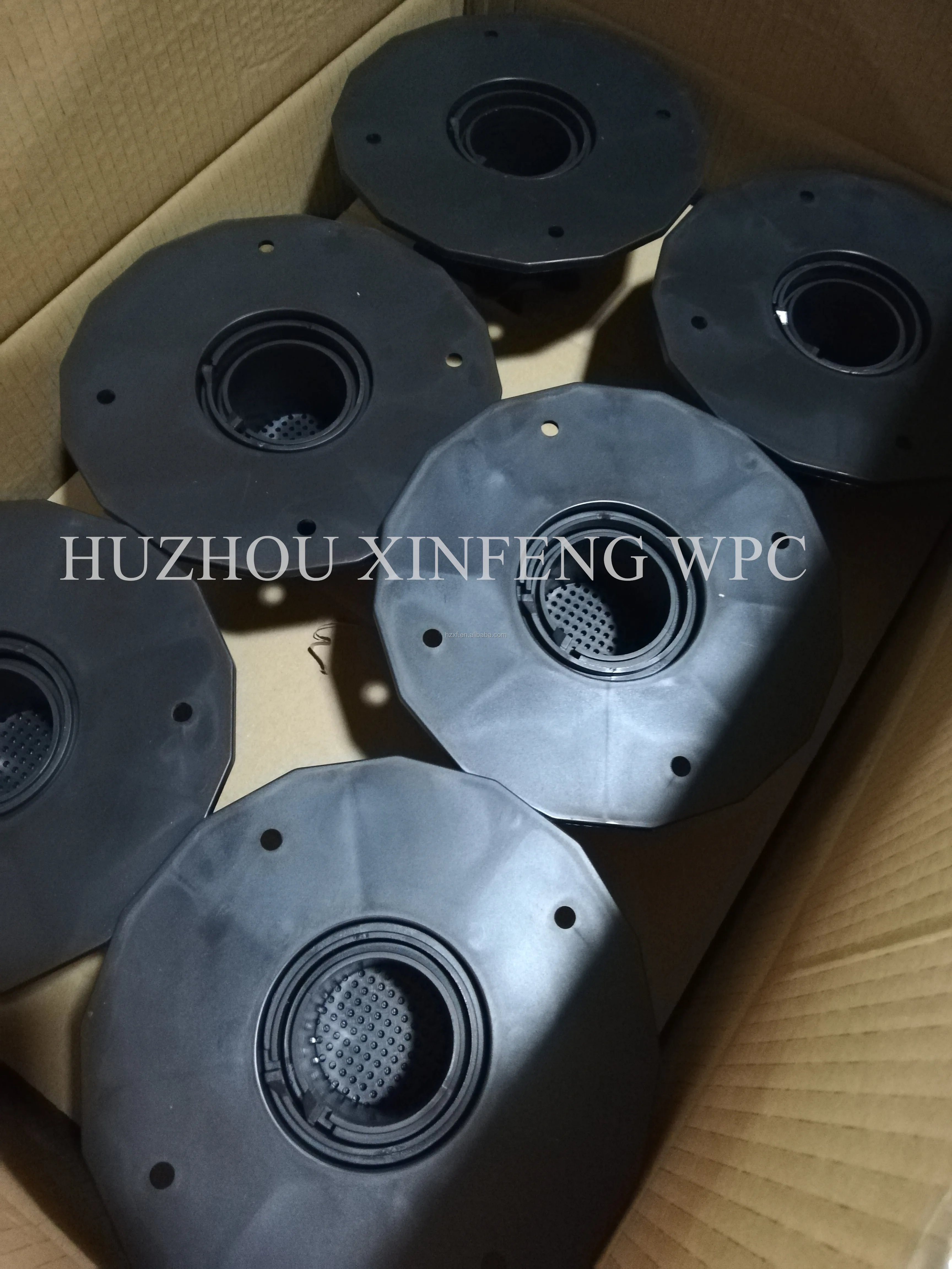 Adjustable Plastic Floor Pedestal Terrace Wpc Deck Plot Xf-t204b 65-145 ...