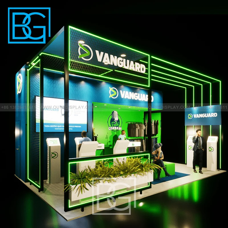 Exhibition Expo Car Bakery Advertising Display Stand Exhibitor Booth ...