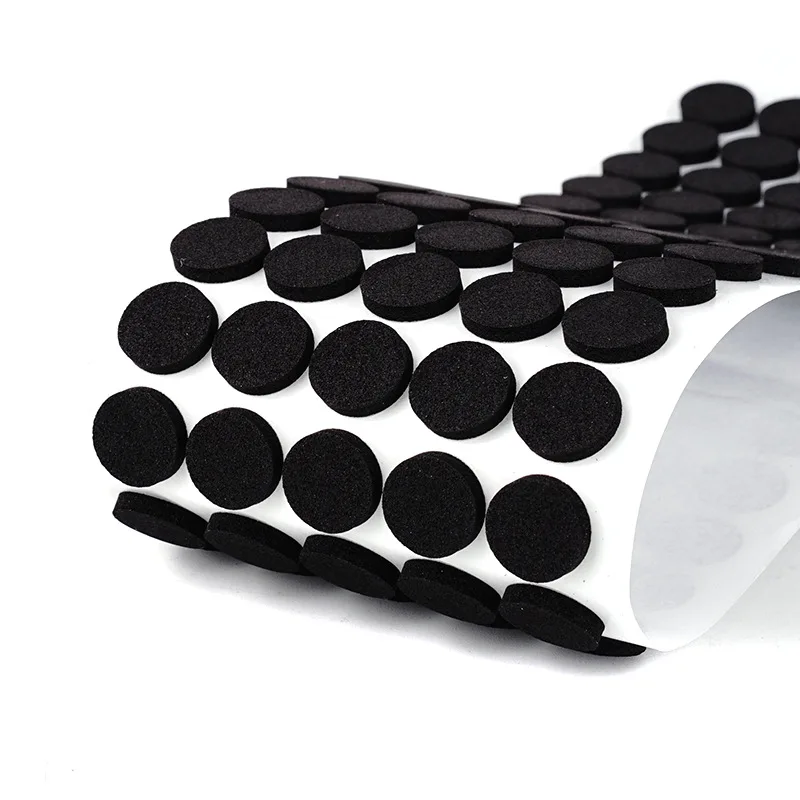 Plaid Embossed Eva Foot Pad Foam Furniture Self-adhesive Eva Round ...