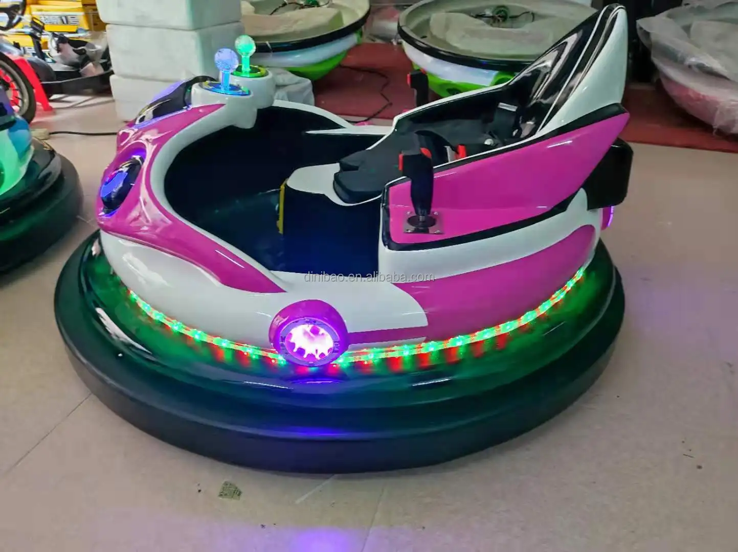 Popular Coin Operated Kids Battery Bumper Cars Electric Ride on Bumper ...