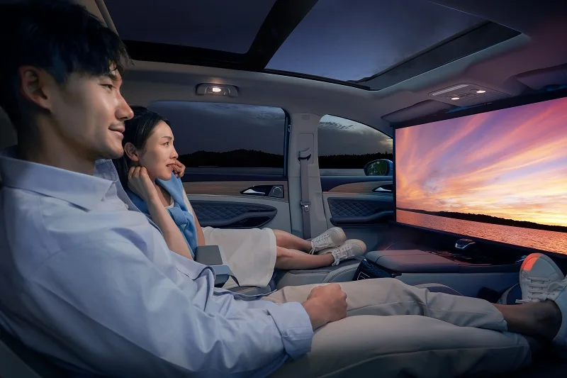 Dongfeng Forthing 2023 Hihg Quality Hybrid Cars Mpv Newly Electric Mini ...