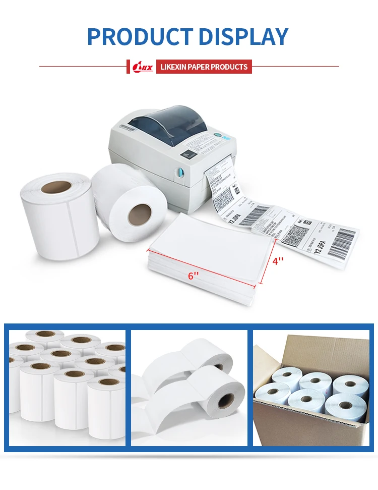 3 Proof 4x6 Inch Of 500 A6 100x150mm Customize Barcode Label Sticker ...