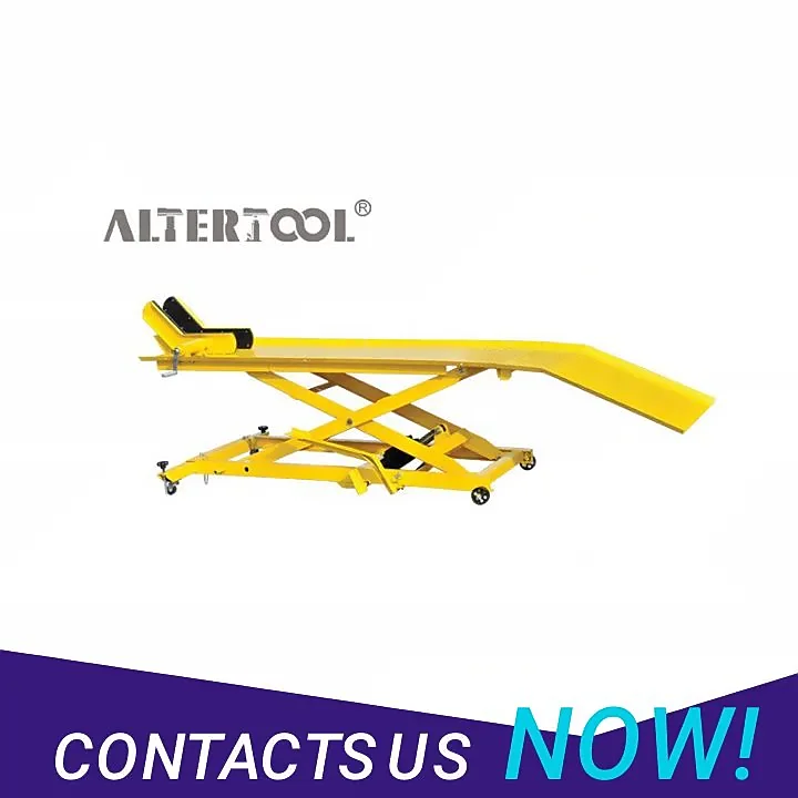 1000lbs Capacity Folding Type Pneumatic Motorcycle Lift Table - Buy ...