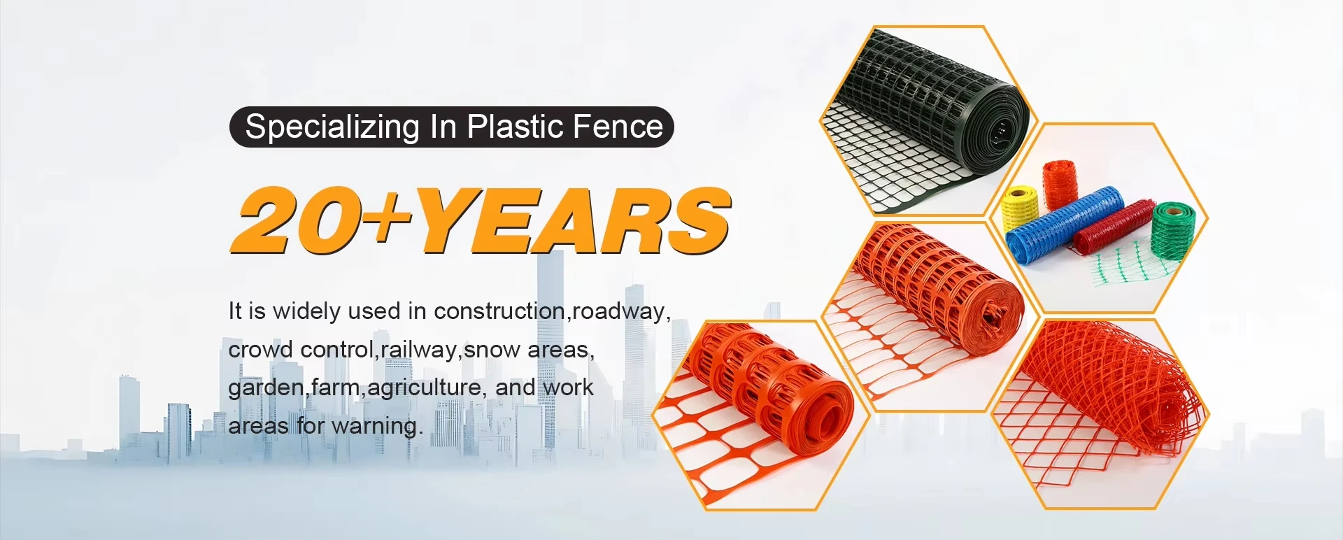 HDPE Plastic Diamond Mesh Fence - Eco-Friendly Safety Barriers