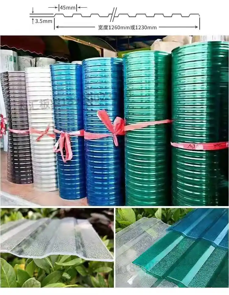 Translucent Polycarbonate Corrugated Roofing Sheet For Roofing - Buy ...