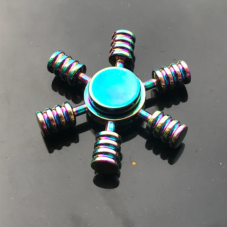 Metal Fingertip Gyro Fidget Spinners - Stress Release Toys
