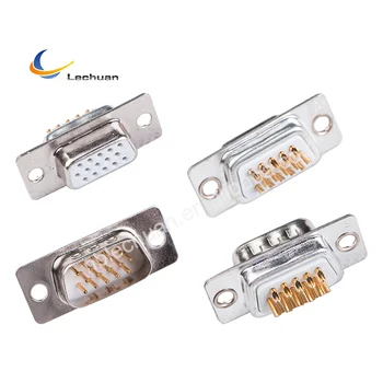 Male Female High Density D-sub Connector D Connector Hdb9 Solder Type ...