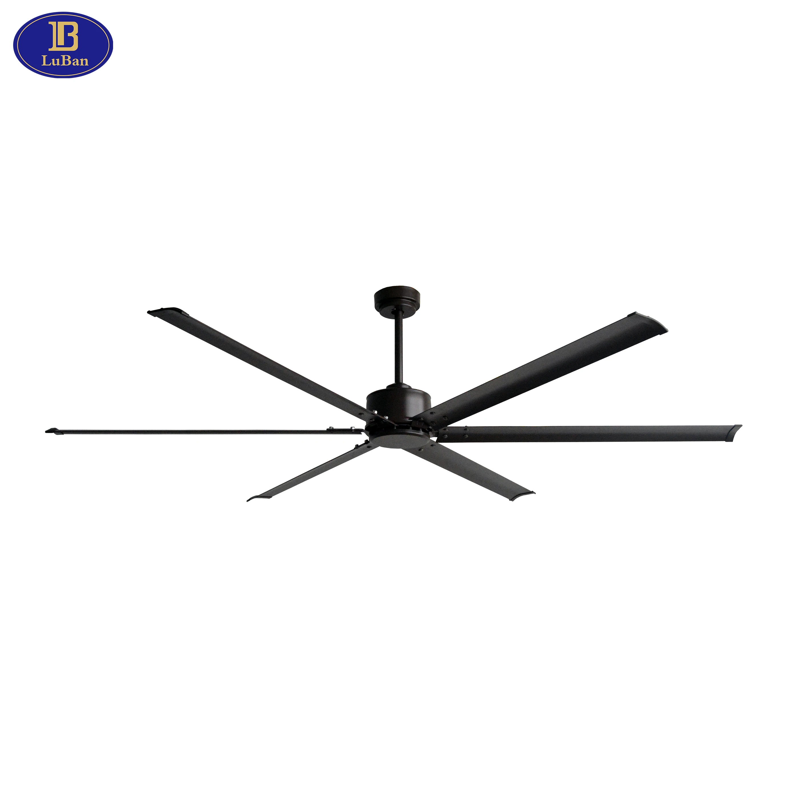Large 84 Inch Ceiling Fan With Remote Control,6 Aluminum Blades,Dc ...