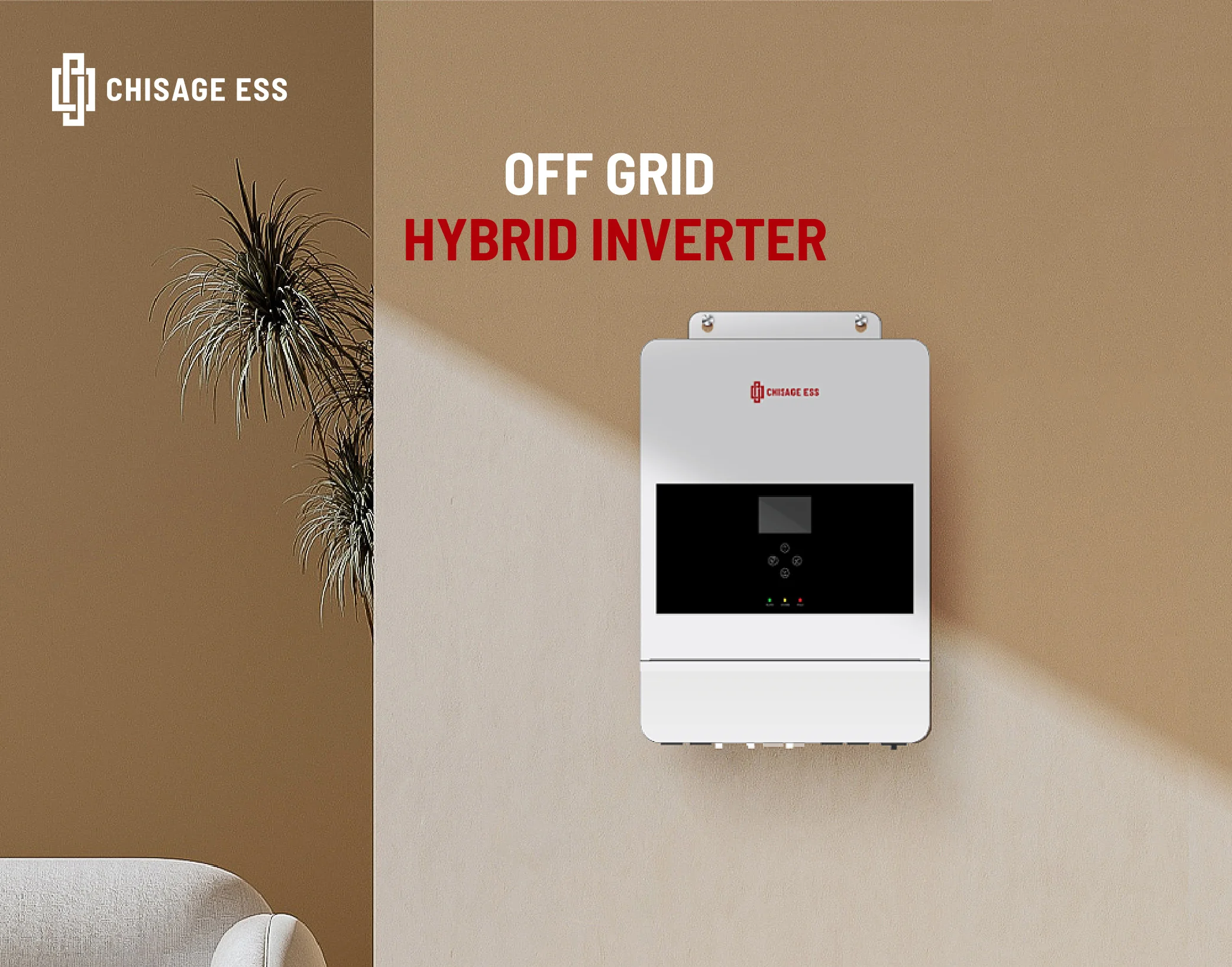 Chisage ESS 8000w Single Phase off Grid Storage Solar Inverter