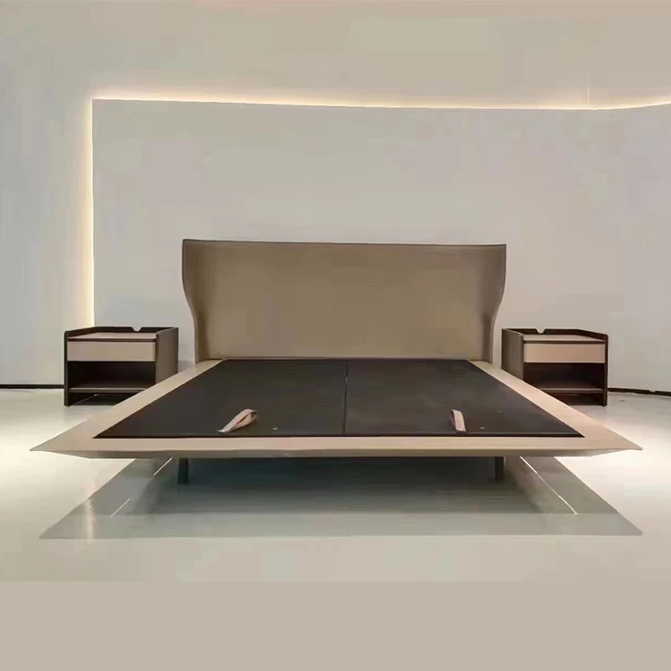 Vangeni Metal Full Square Tube Metal Bed Frame King Size Designer ...