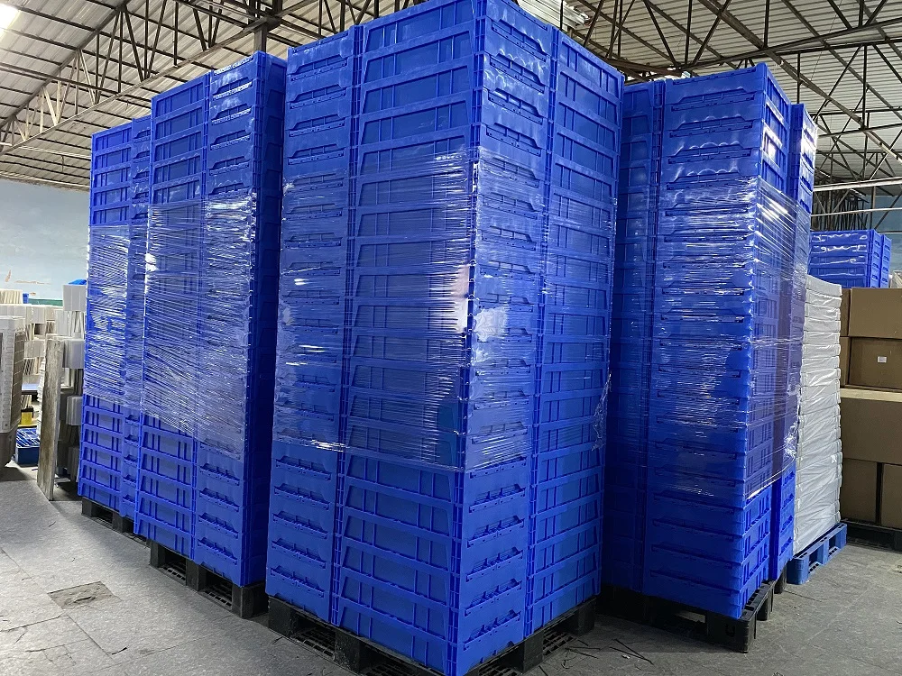Agriculture Plastic Crates Stackable Close Crate Organiser Fruit Banana ...