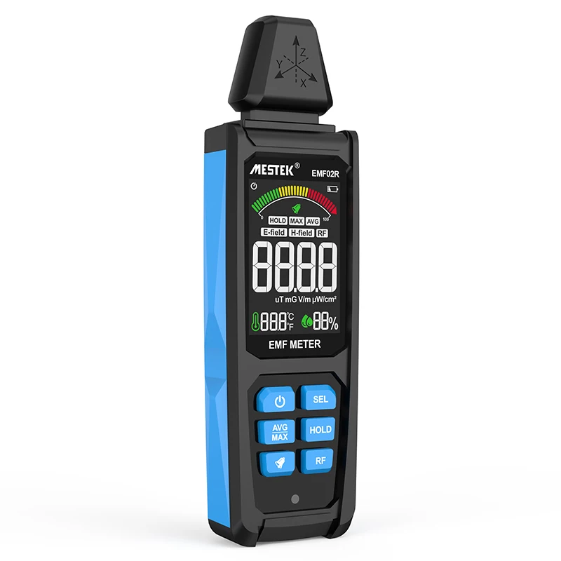 EMF02R Digital Electromagnetic Radiation Meter - Customized Support