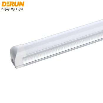 Surface Mounted T8 Led Integrated Tube Light Fixture 4ft 18w Aluminum Pc Lamp 6500k For Shop ...