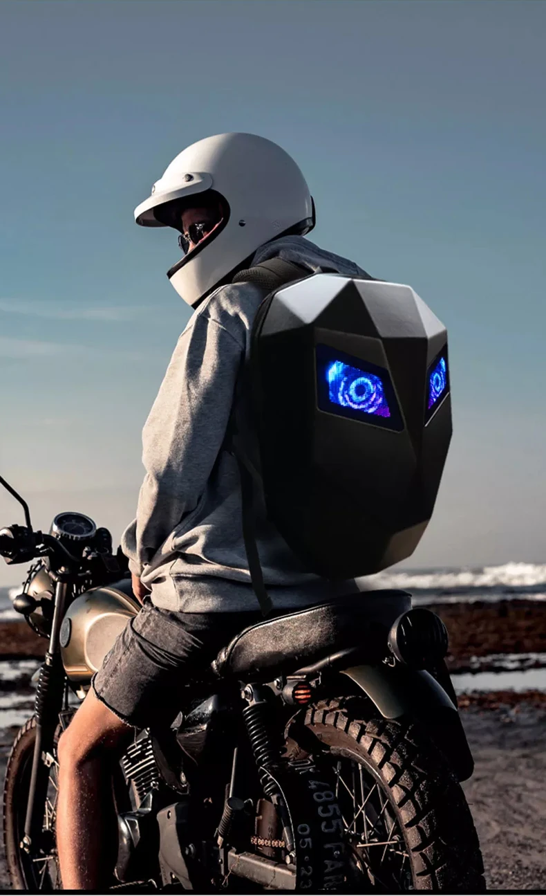 Wholesales Loy Bsddp Hard Shell Backpack For Riders Fashion Smart ...