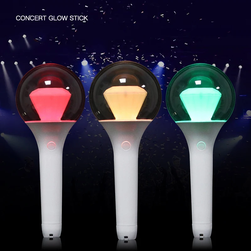 Custom OEM 3D Logo Acrylic Kpop Light Stick for Events