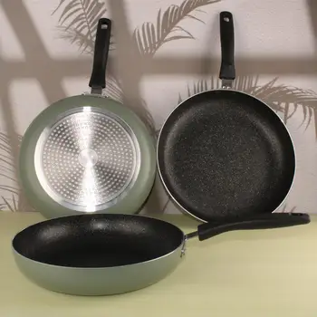 Forged Aluminium Cooking Pots Granite Cookware Set Marble Non Stick ...