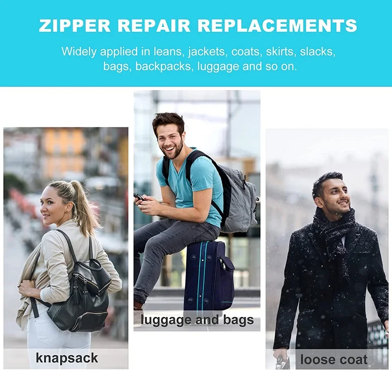 T028# Stretch Spotted Zipper Head Pulls Cord 3# 5# Nylon Waterproof ...