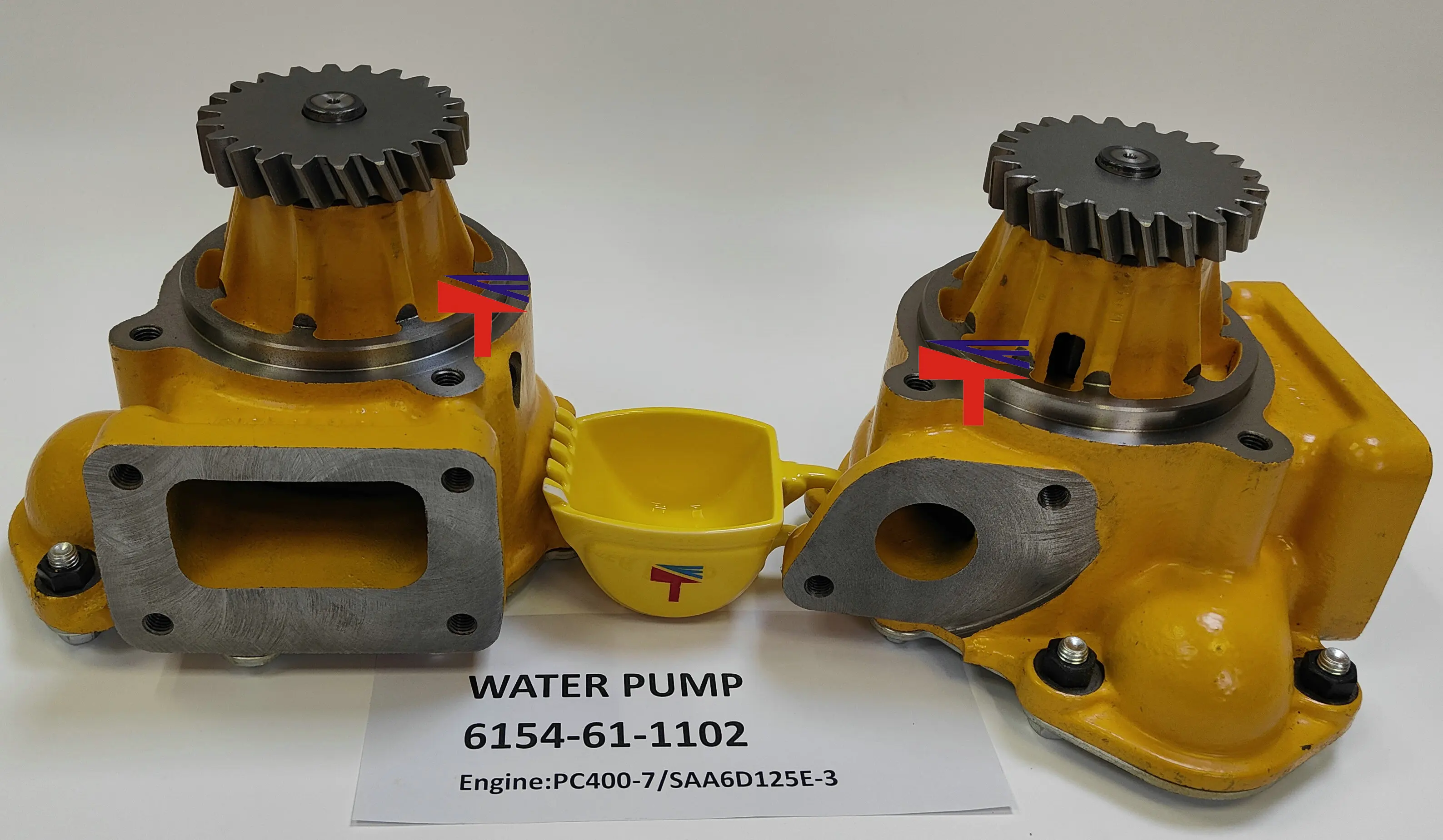 Diesel Engine Spare Parts Water Pump 6205-61-1202 6205-61-1204 6205-61 ...