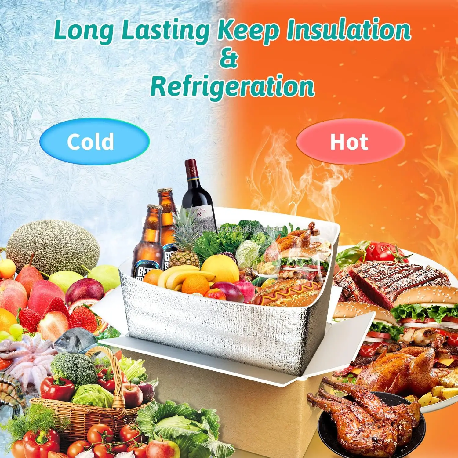 Thermo Chill Insulated Boxes - Efficient Frozen Food Shipping