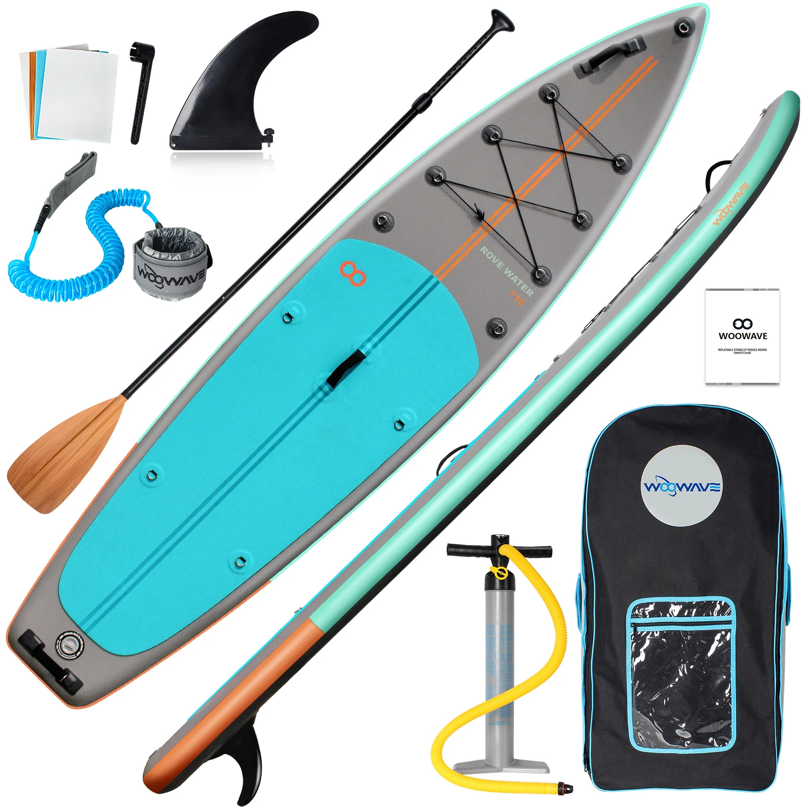 Woowave Premium Factory Bodyboard 11'6"x31'5" X6" High-end Body Board ...