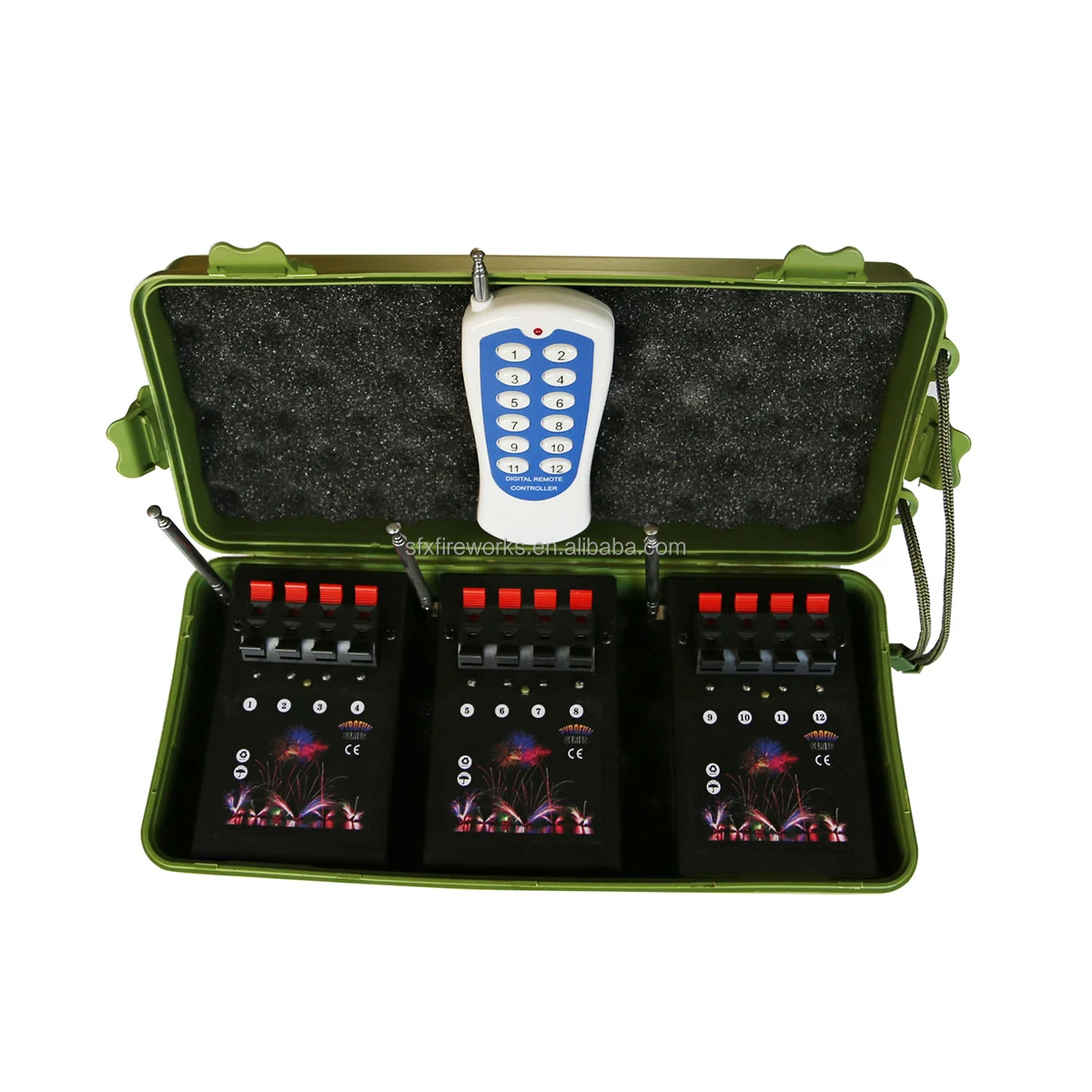 Wireless Remote Control Indoor Pyro Firing System For Events & Parties