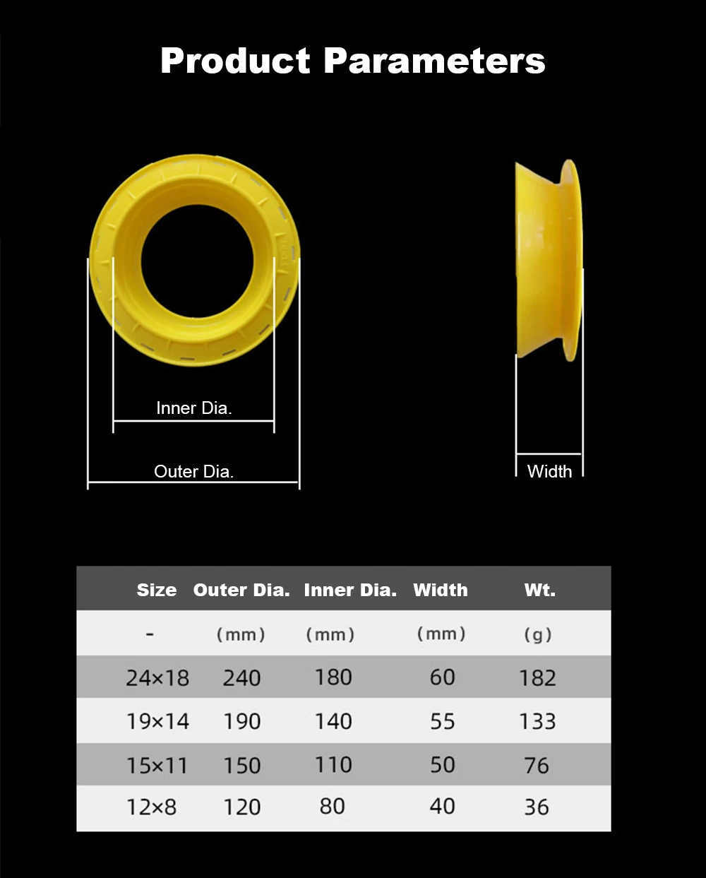 Newbility Fishing Gear Red Yellow Blue Plastic Fishing Line Hand ...