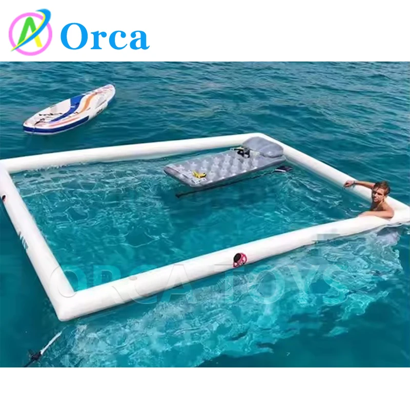 Custom Pvc Tube Inflatable Jellyfish Pool Inflatable Yacht Sea Swimming ...