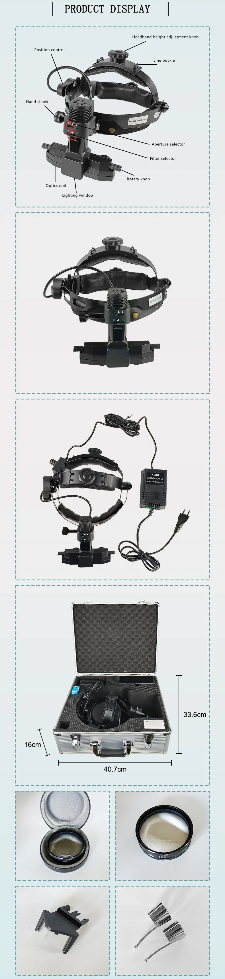 High Quality Ophthalmic Binocular Indirect Ophthalmoscope Yz-25b - Buy ...