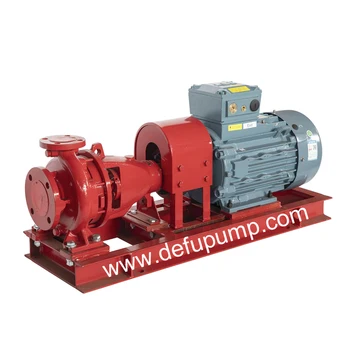 Horizontal 45kw 60hp Electric Motor Water Pump for Fire Fighting Systems