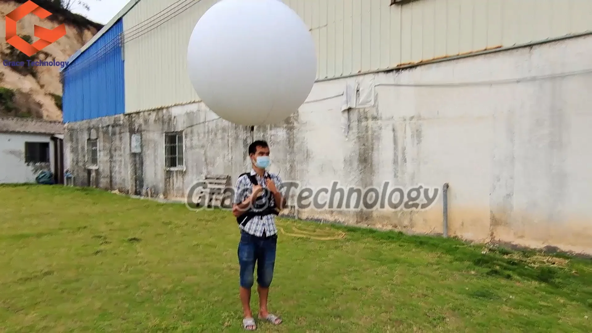 Color Changing Led Inflatable Backpack Balloon,Led Balloon Backpack ...