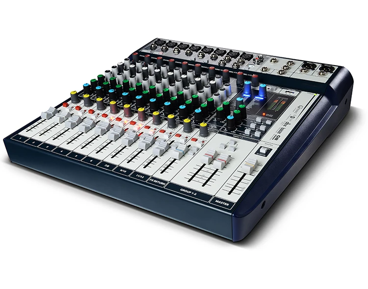 Signature 12 Channel Soundcraft Audio Mixer for Stage Singing