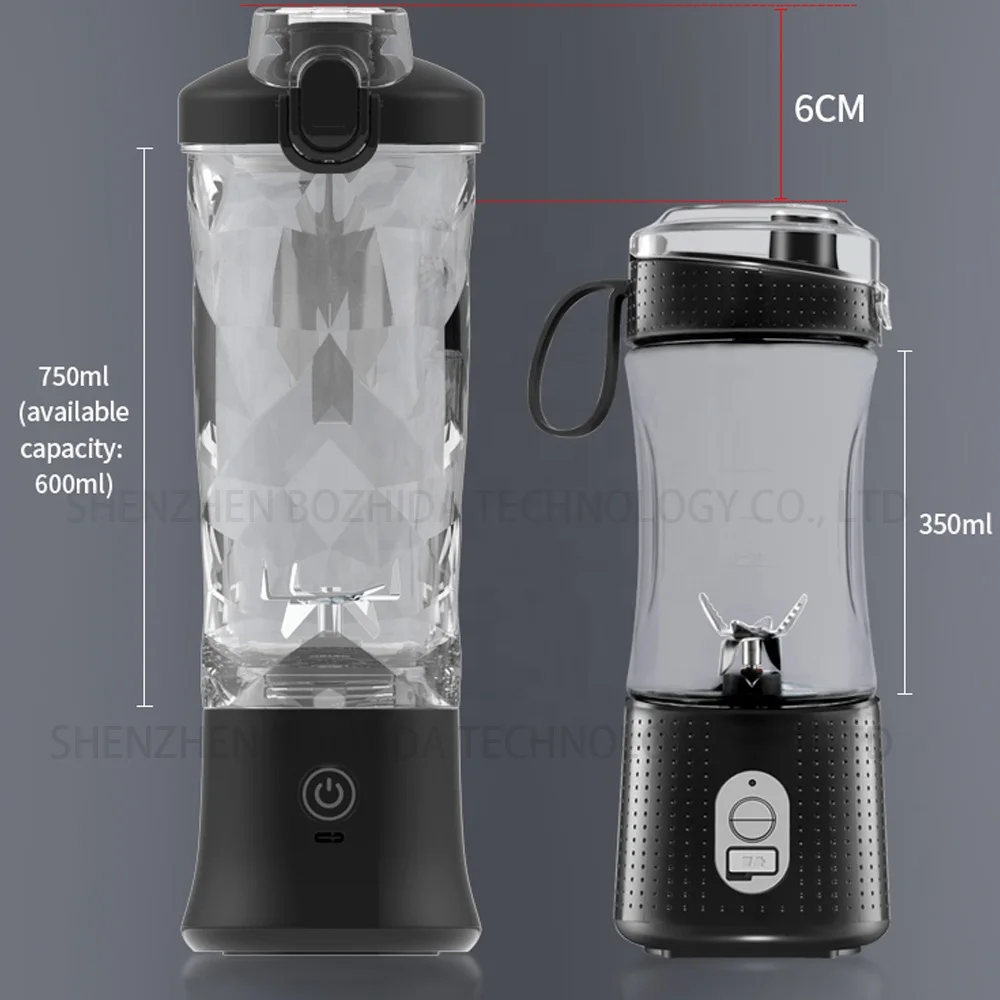 Best Blade Battery Usb,Multifunction 600ml Large Capacity Electric Juicer Automatic Food Grade ...