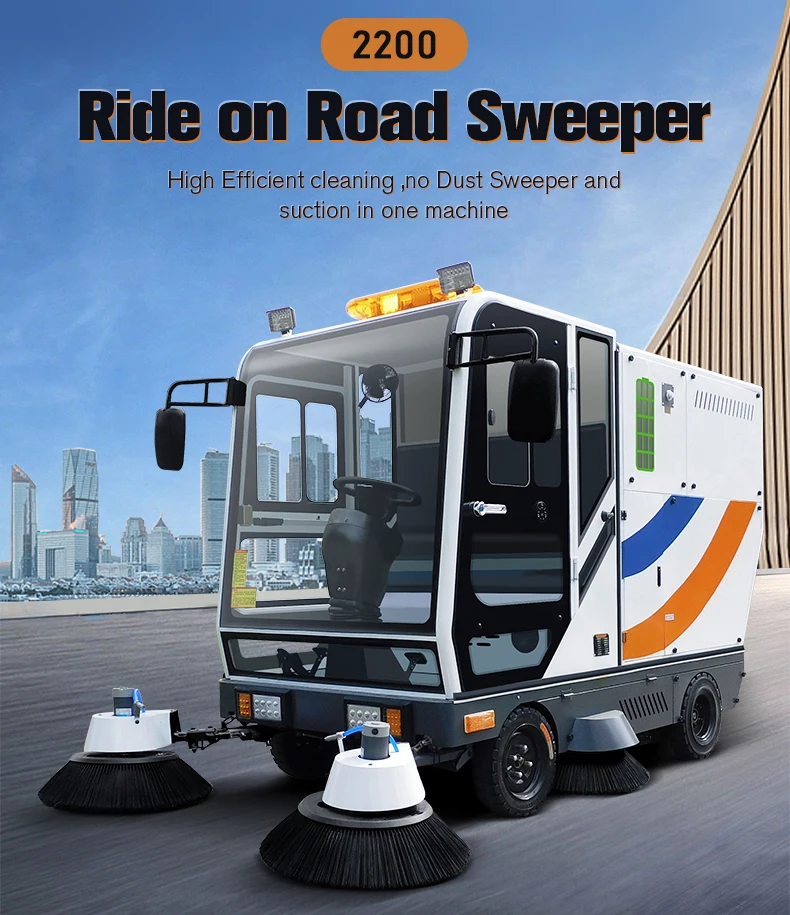 ANRUNTO Street Sweeper - Efficient Cleaning Solutions