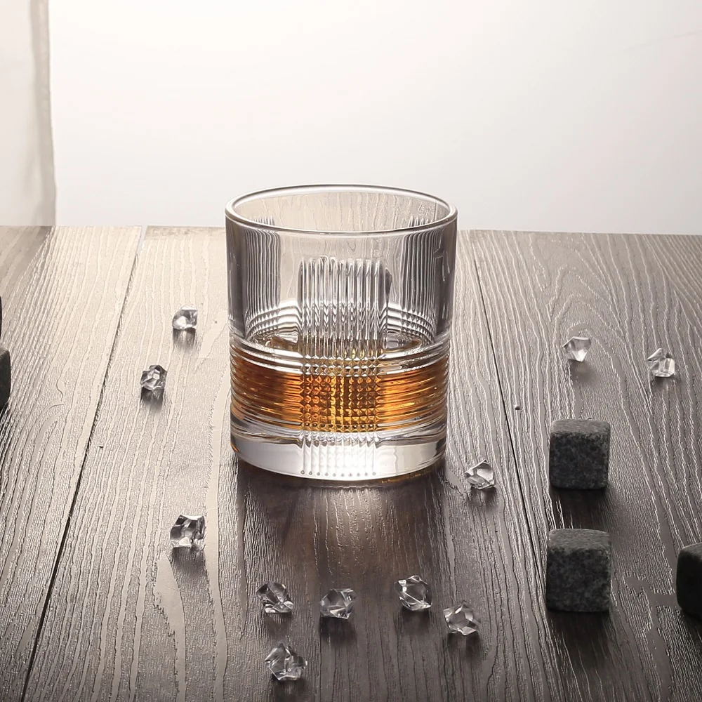 Wholesale Heavy Base Old Fashioned Rocks Glasses Dof Whiskey Glass - NOVARE