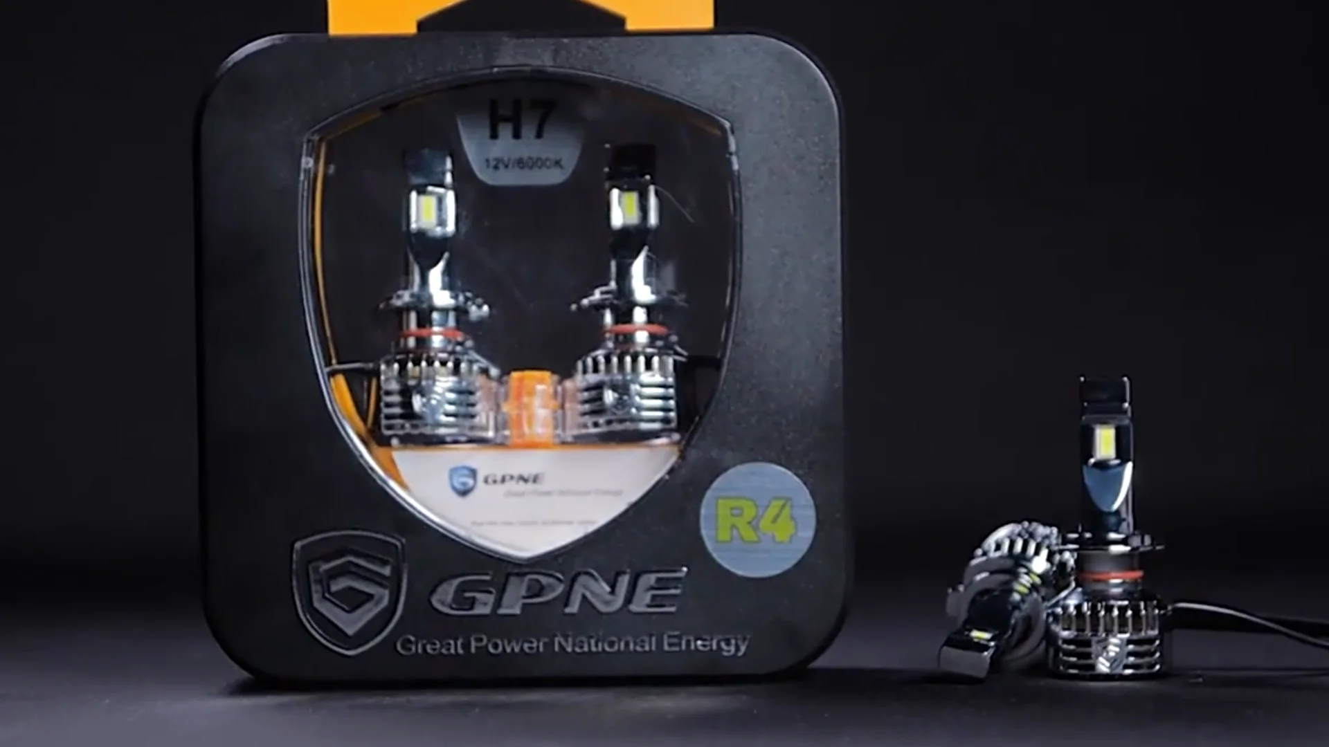 Gpne R4 Projector Headlight Car H4 Led Bulb 9005 9006 H7 Led Headlight ...