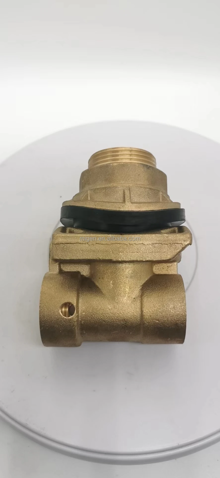 2000 Ibs 1" Brass 57-3 Pitless Sump Pump Adapter for Submersible Pumps