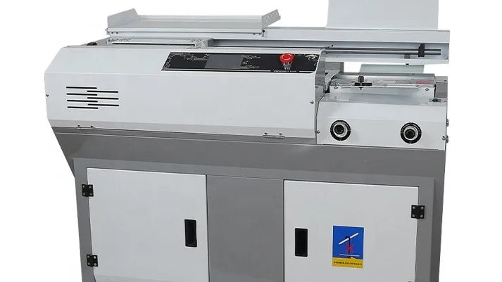 Q50 Full Automatic A3 A4 Paper Thermal Hot Melt Glue Binding Machine Notebook Perfect Binder ...
