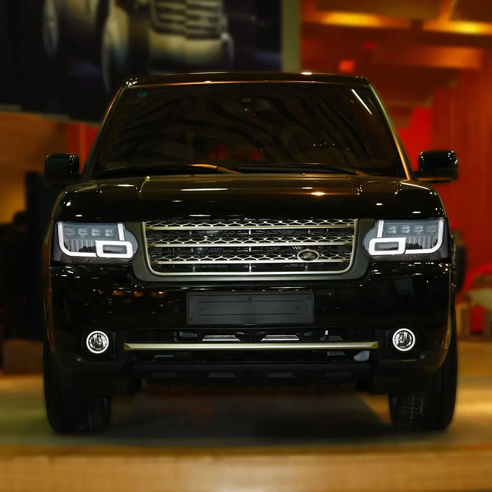 Upgrade Your Range Rover Vogue L322 Headlights with 4 Lens Matrix LED